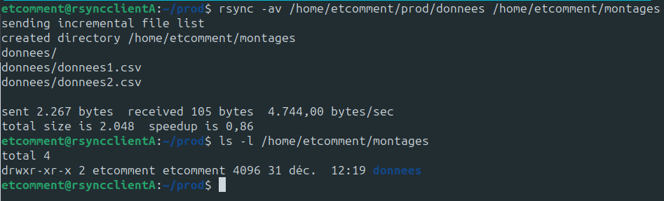 Sauvegardez vos environnements Unix/Linux avec Rsync - OpenClassrooms